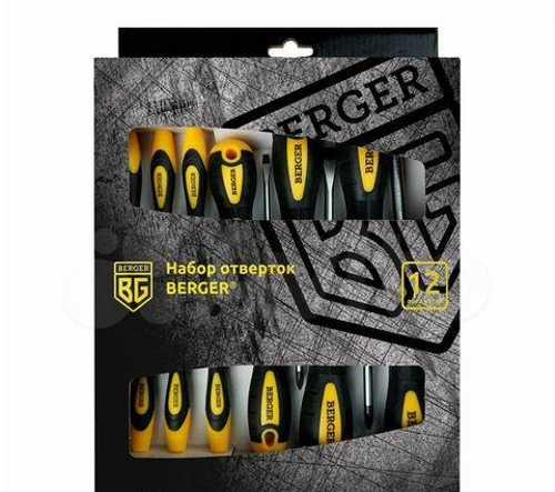 Набор отверток 12 предметов berger BG1260