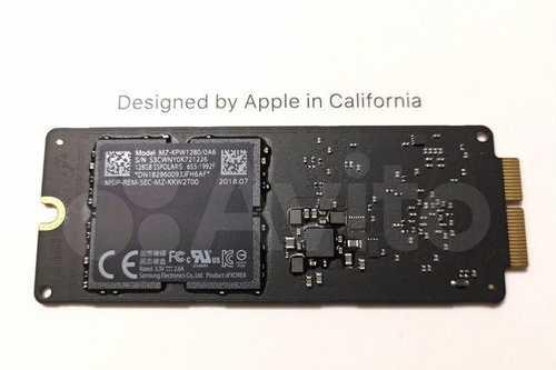 SSD для iMac 128Gb samsung MZ-KPW1280/0A6