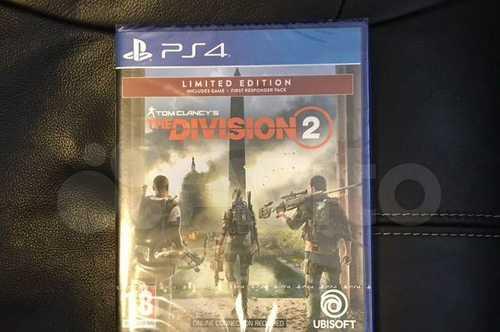 Division 2 Limited edition.Русского языка нет