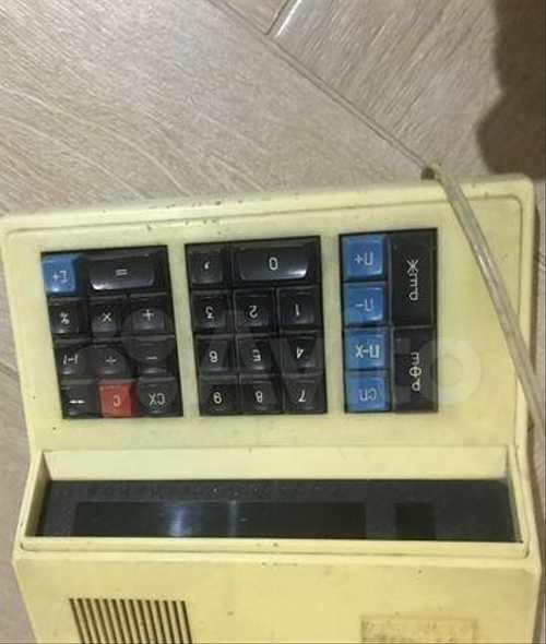 Калькулятор ретро 1983 год выпуска