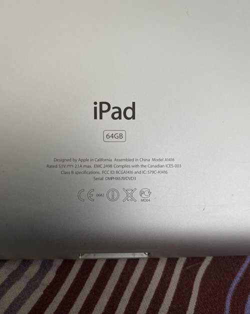 iPad 3 64 Gb A1416 в отличном состоянии