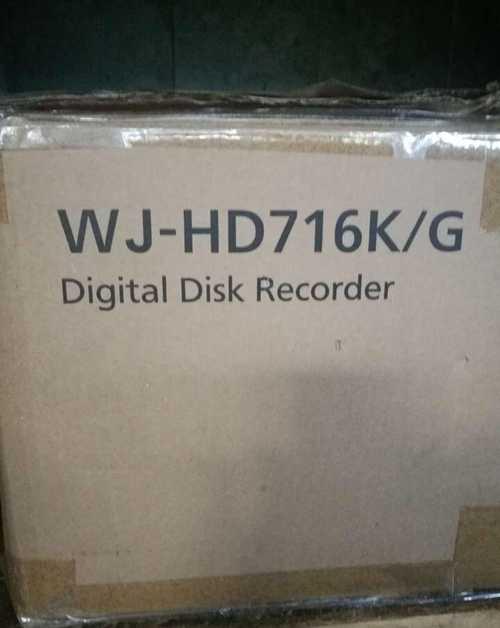 Видеорегистратор panasonic WJ-HD716K/G