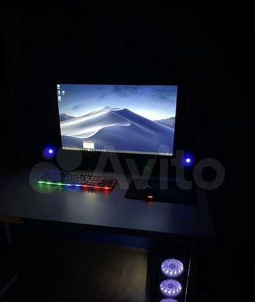 Игровой компьютер r5 2600/b450/16gb/120gb/2tb