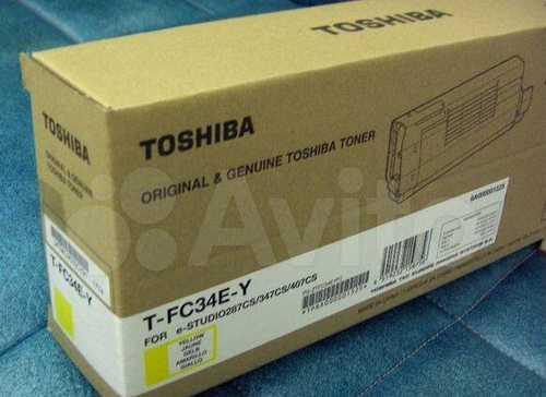 Тонер-картридж Toshiba T-FC34EY (6A000001525)