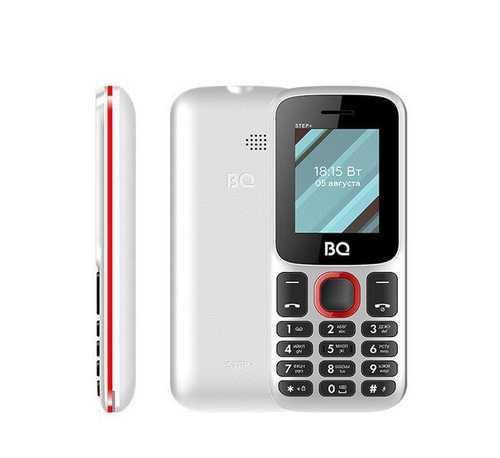 Телефон BQ-1848 Step+ White+Red