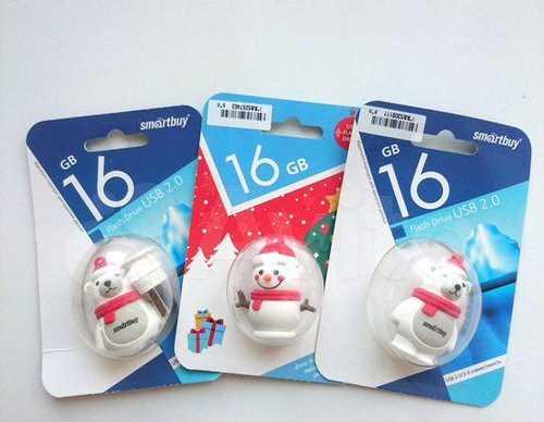 USB флешки 16гб "С Новым Годом"