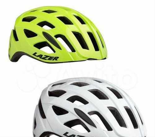 Велосипедный шлем Lazer Tonic mips Yellow white