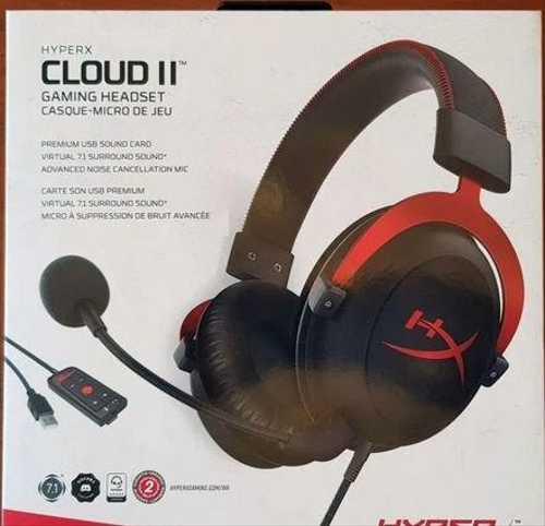 Наушники hyperx cloud 2