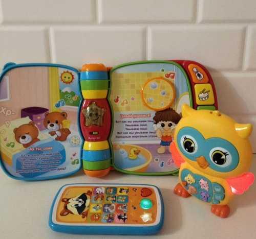 Развивающие игрушки музыкальная книга VTech