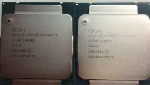 Intel Xeon Processor E5-2660 v3 3.3GHz 10ядер SR1X