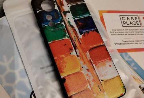 Матовый силиконовый чехол «Акварель» на Xiaomi 12S