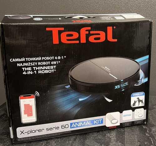 Робот пылесос tefal explorer serie 60 animal kit