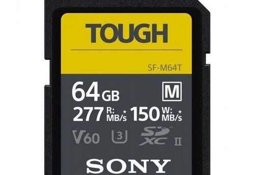 Sony tough sdxc 64GB SF-M UHS-II U3 V60 150/277