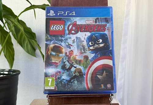 Новый Lego Marvel Мстители PS4/PS5 Диск