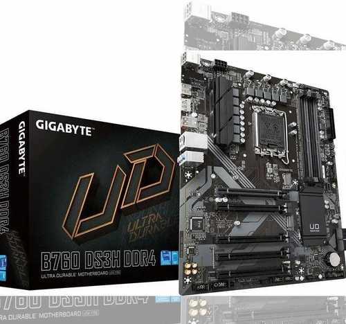 Материнская плата Gigabyte B760 DS3H DDR4, LGA 170