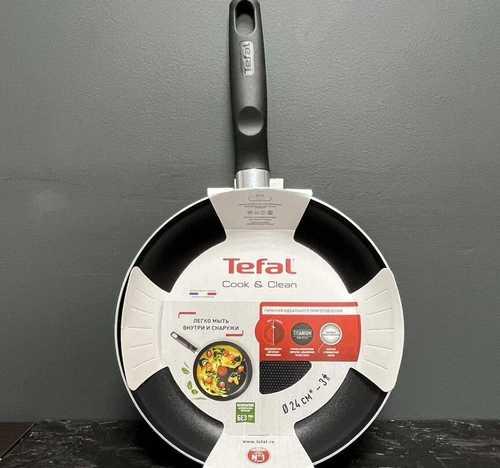 Сковорода Tefal Cook&Clean 24 см