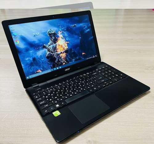 Acer Мощный i5-4210u / nvidia 820m / 8Gb / SSD HDD