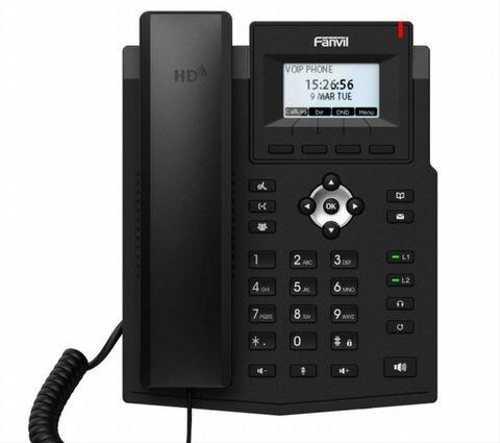 X3S Lite Телефон IP Fanvil,телефон 2 линии, 2.3” ч