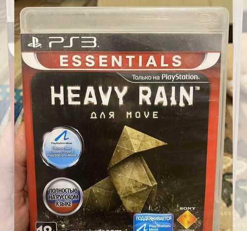 Игра ps3 heavy rain