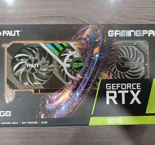 Palit RTX 3070 GamingPro 8GB с гарантией