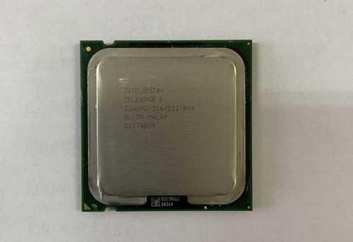 Процессор Celeron D 2,66 Ггц LGA775