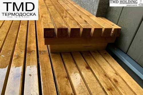 Брусок лага из термодоски, термососна от производи