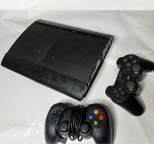 Sony playstation 3 super slim прошитая HEN 500 gb