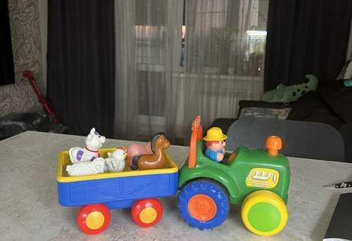 Детский интерактивный Трактор ферма Kiddieland