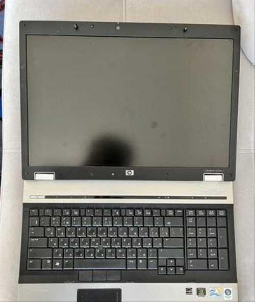 Ноутбук HP EliteBook 8730w 4gb 320 gb 17 FHD