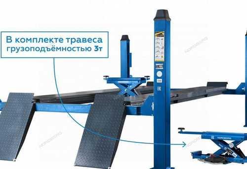 Подъемник 5т c траверсой 3т для сход-развала