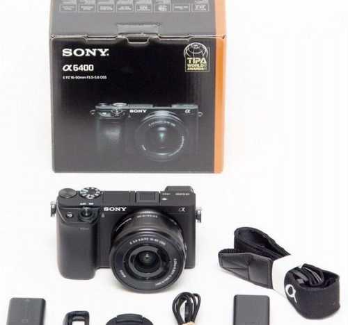 Sony Alpha 6400 (ilce-6400LB) Kit 16-50mm черный