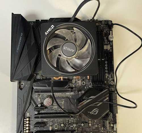 Связка asus Crosshair VII hero + ryzen 7 3700X