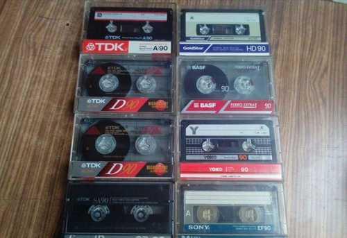 Аудиокассеты Sony, TDK, Goldstar