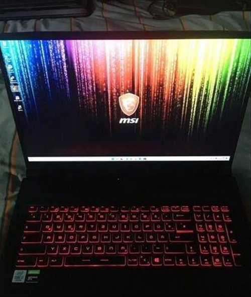 Игровой ноутбук MSI GF 75 gtx 1660 Ti