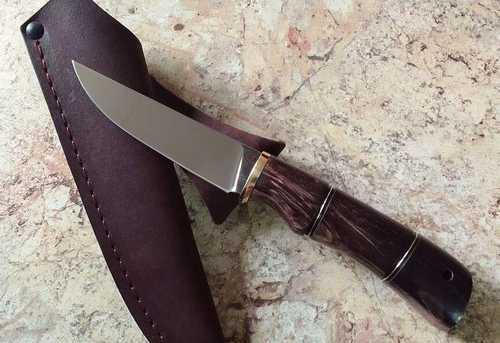Нож кованый "Лунёк" 95х18 стаб.карелка (под заказ)