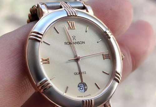 Новые швейцарские кварцевые часы Romanson (NoS)