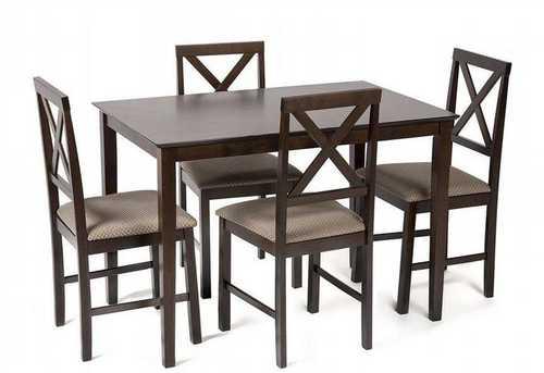 Обеденный комплект Хадсон (стол + 4 стула)