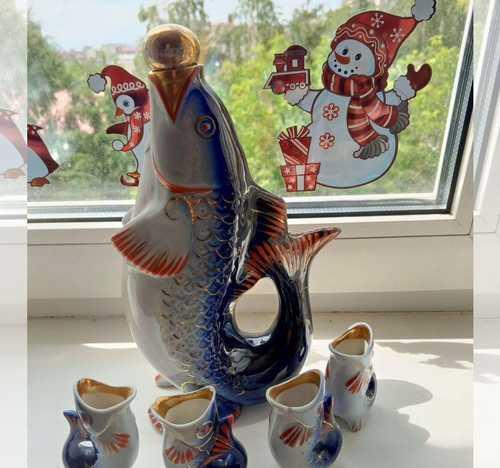Штоф рыбки СССР
