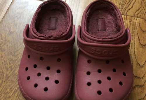 Crocs детские утепленные J 1 (31-32)