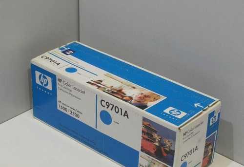 Картридж лазерный HP C9701A (121A - голубой)