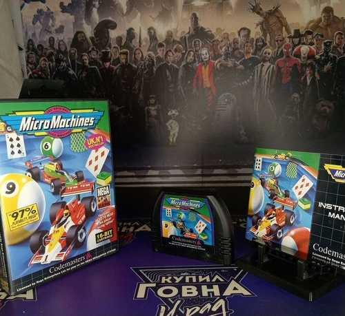 Картриджи sega Micro Machines