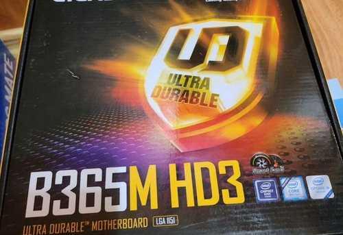 Материнская плата gigabyte B360M HD3
