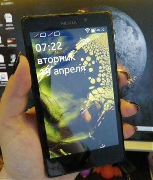 Смартфон Nokia XL Dual SIM Black (RM1030)