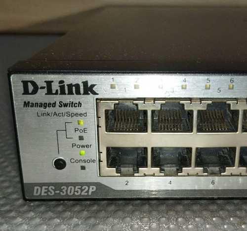 Коммутатор D-Link DES-3052P