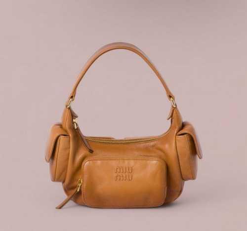 Miu Miu nappa leather pocket bag