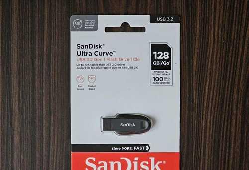 Usb флешка Sandisk Ultra Curve 128GB/100 MB/s