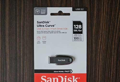 Usb флешка Sandisk Ultra Curve 128GB/100 MB/s