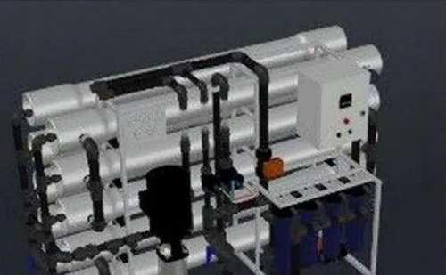 Обратный осмос 10000 литров в час / 10м3/час