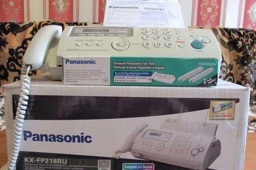Телефон-факс-копир Panasonic KX-FP218RU