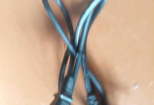 Сетевой шнур для пк и бытовой техники 1,5 м